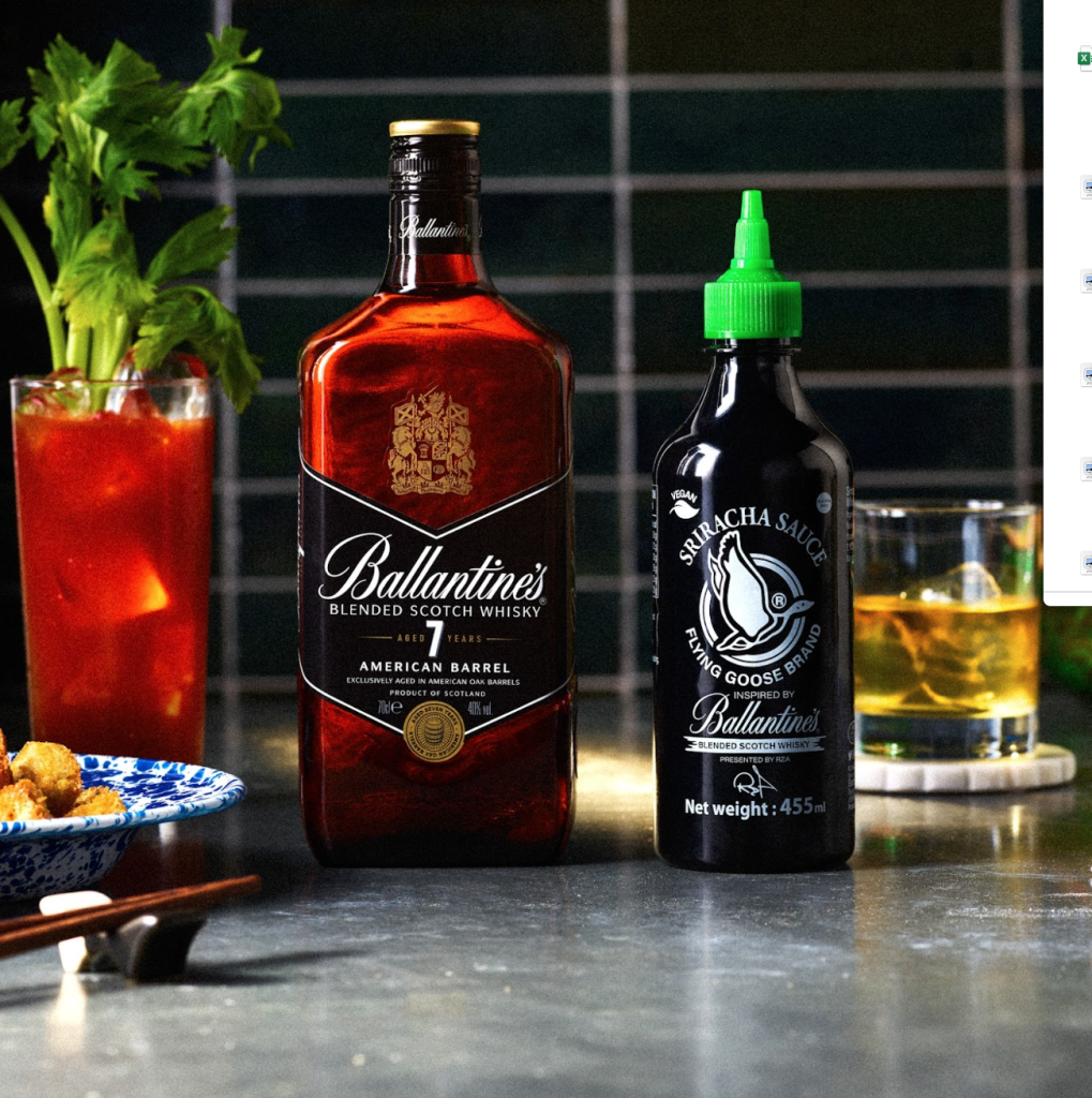 Ballantine's and RZA Launches Collaboration Sauce and Pop-Up in ...